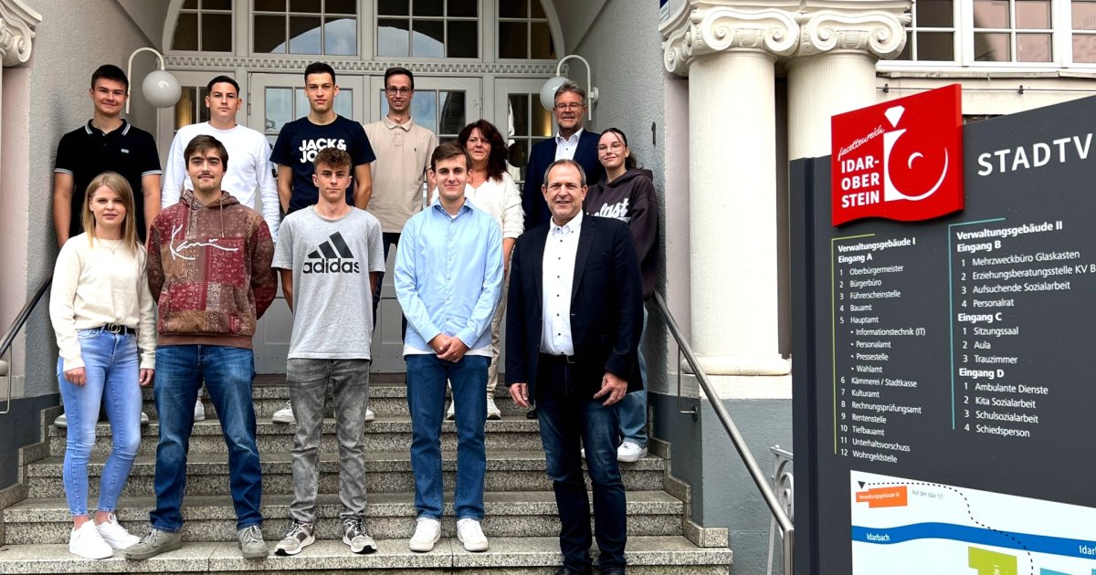 Career start at the city administration | City of Idar-Oberstein