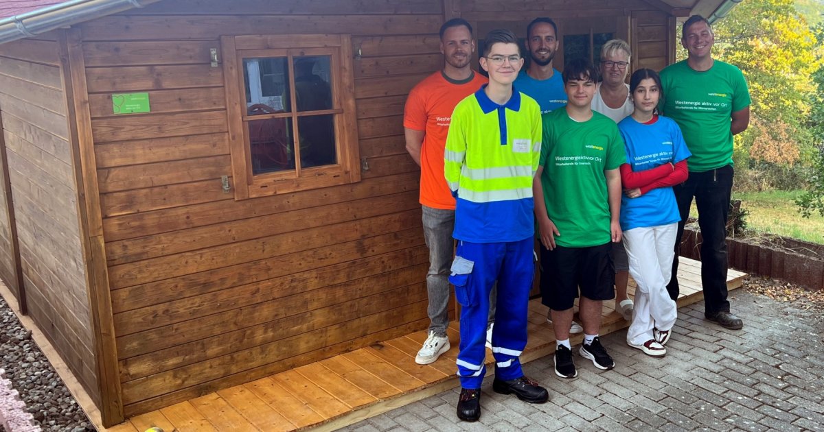 RS plus garden shed shines in new splendor | City of Idar-Oberstein