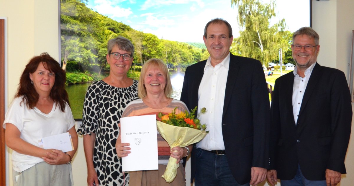Monika Gross is retired | City of Idar-Oberstein