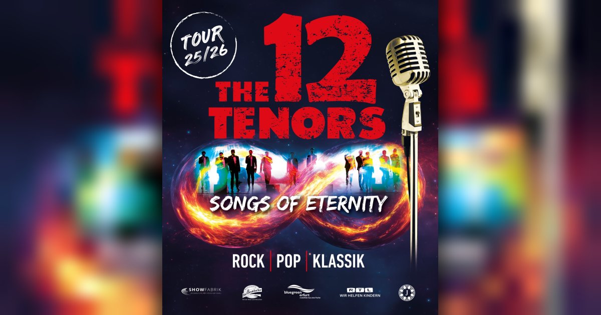 The 12 Tenors 2026 | Stadt Idar-Oberstein