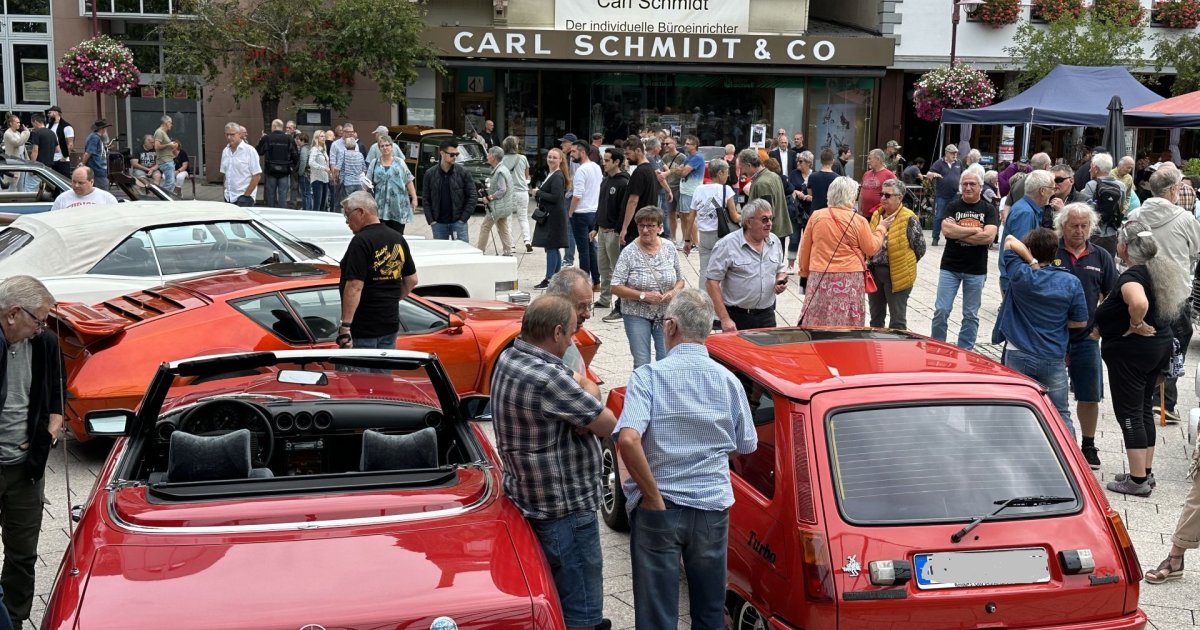 Oldtimertreffen auf dem Schleiferplatz | Stadt Idar-Oberstein